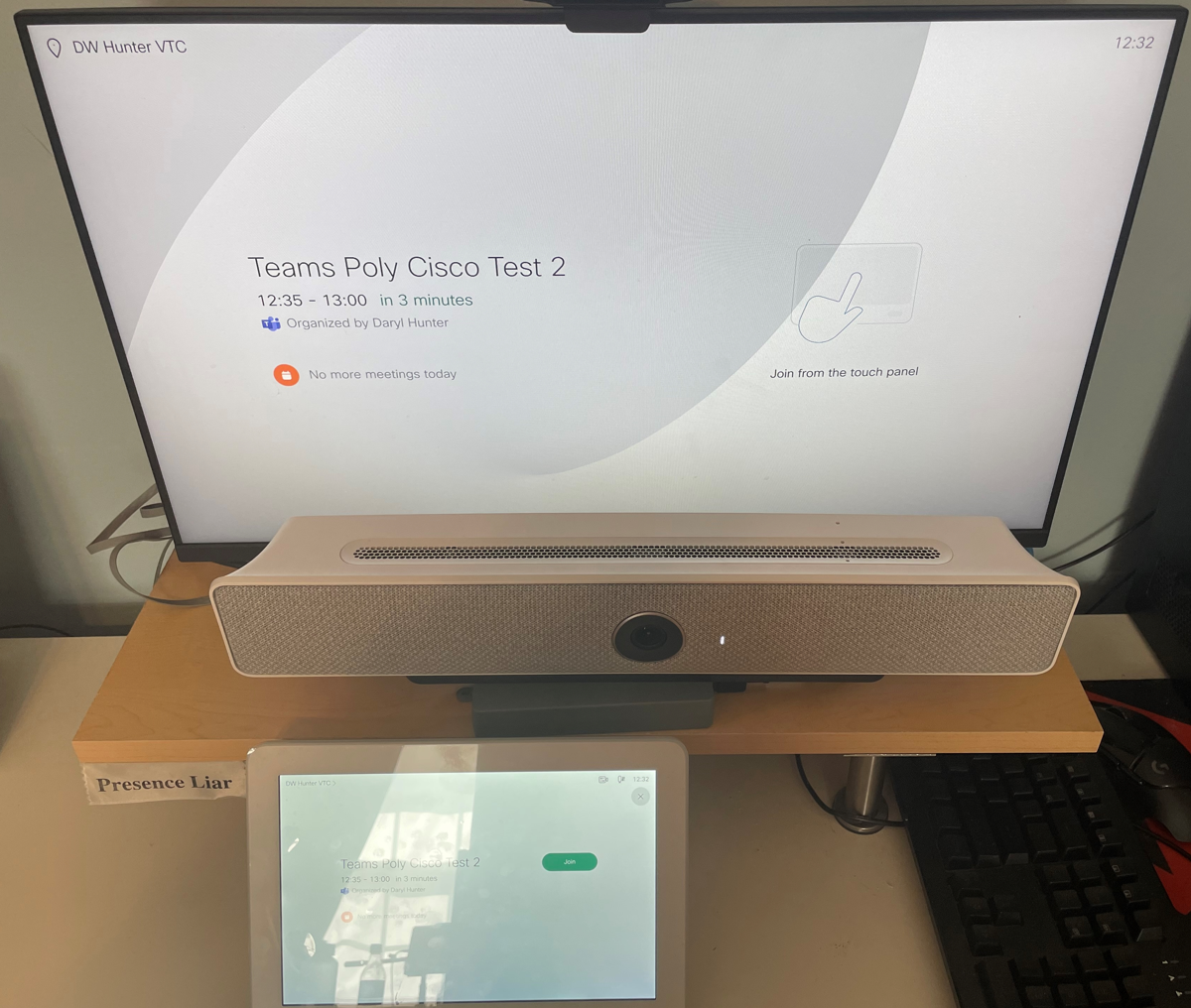 My Teams Demo: Teams Meeting, Cisco VTC, Poly CVI, and Direct Guest ...