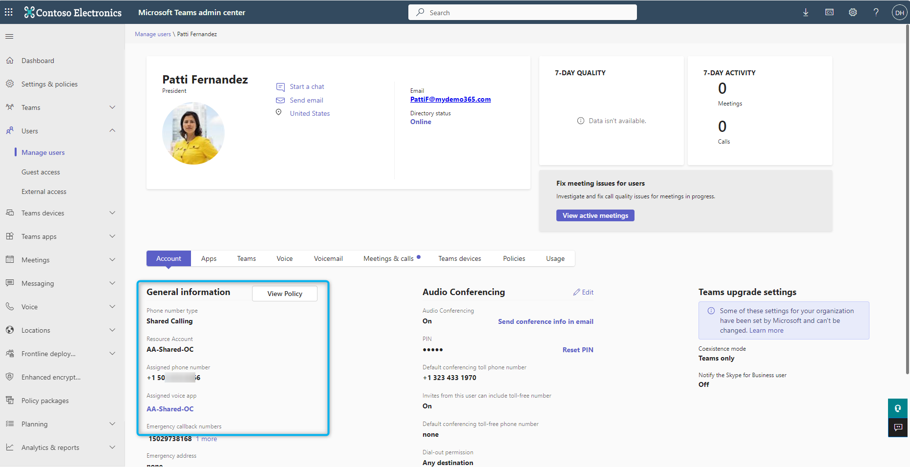 My Demo 365: Teams Phone – Shared Calling – Teams Admin Center – Daryl ...