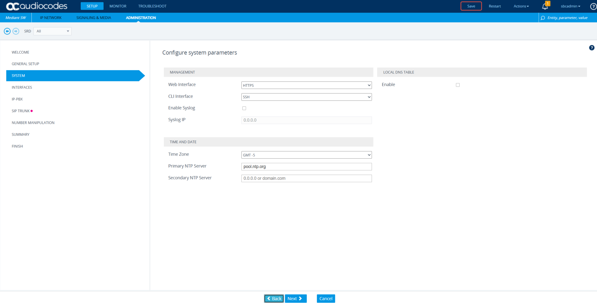 My Demo 365: Teams Phone Direct Routing – AudioCodes SBC Virtual ...