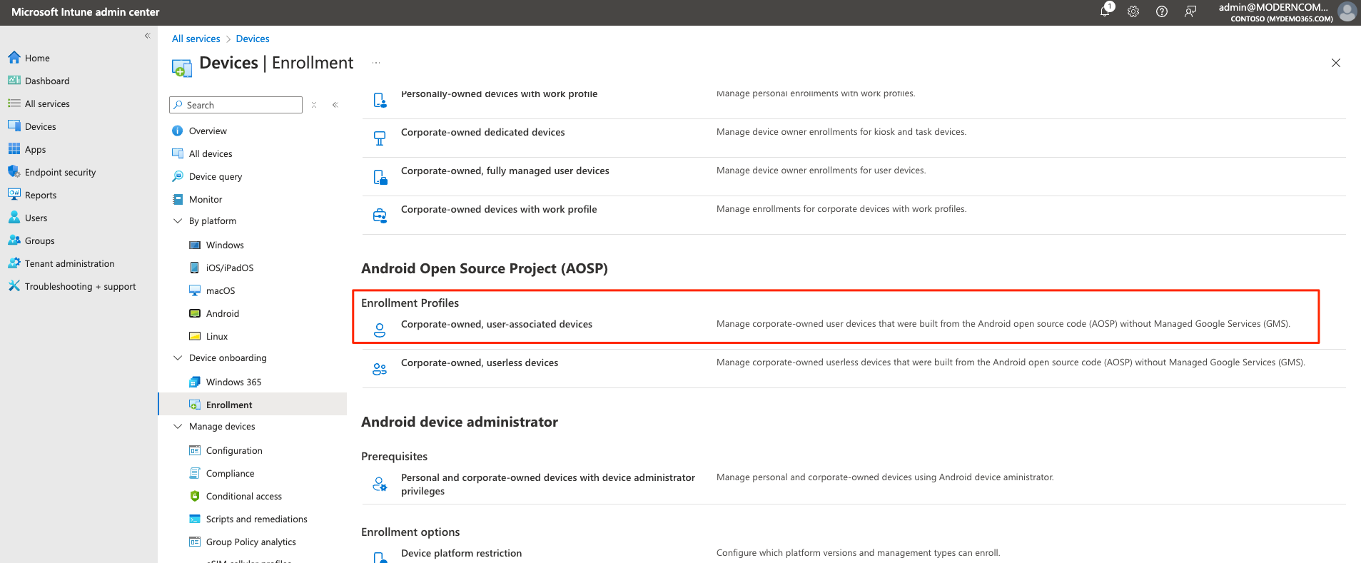 My Demo 365: Teams Devices – AOSP Device Management – Daryl Hunter ...